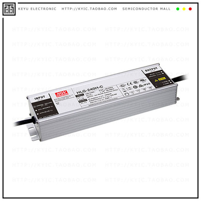 HLG-240H-C1400B【LED DRVR CC AC/DC 89-179V 1.4A】