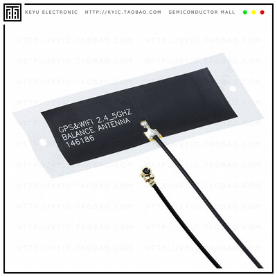 1461860100【RF ANT 1.561/1.575GHZ FLAT 100MM】