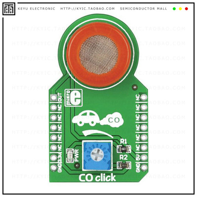 MIKROE-1626【BOARD CO CARBON MONOXIDE CLICK】