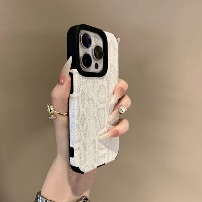 蛇皮纹iPhone手机壳保护套