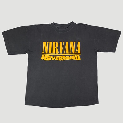 Nirvana涅槃乐队NevermindT恤男