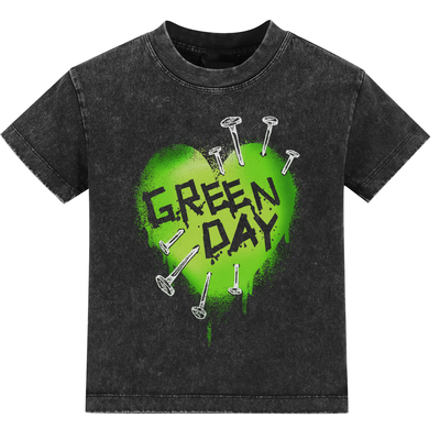 GreenDay绿日乐队水洗男童装T恤