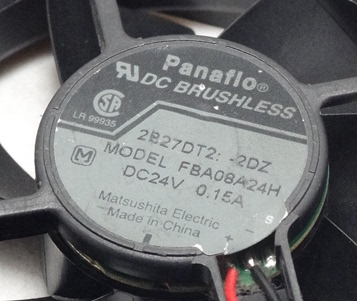 原装 8025 FBA08A24H 24V 0.15A 8cm变频散热风扇2线