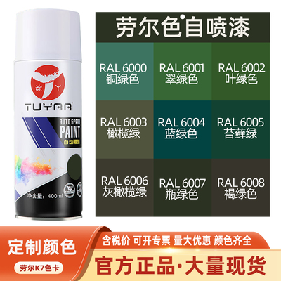 自喷漆劳尔色喷漆RAL7035机电箱修补机柜控制箱文件柜6000铜绿色