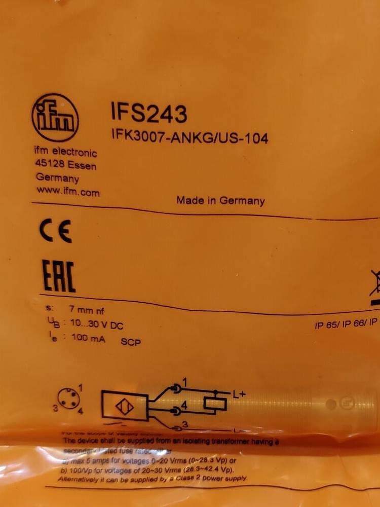 IFM IFS2AHP42 IFS23 I4FS244 FS装245全新原正品易福I门现货_虎窝淘