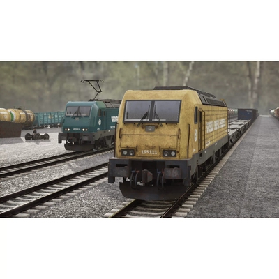 UE5.6运载火车货运列车工业铁路模型Freight Train