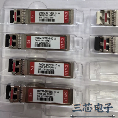 询价·全新FS DWDM-SFP25G-10 AI光模块议价-