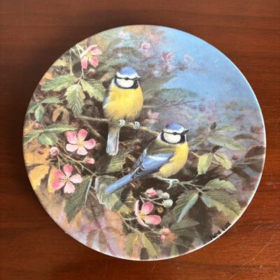 Royal Worcester 皇家伍斯特 英国季节之鸟收藏盘 装饰赏盘摆件碟