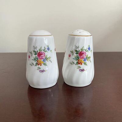 Minton 明顿 Marlow 系列描金骨瓷调味瓶 轻奢盐罐胡椒调料瓷罐