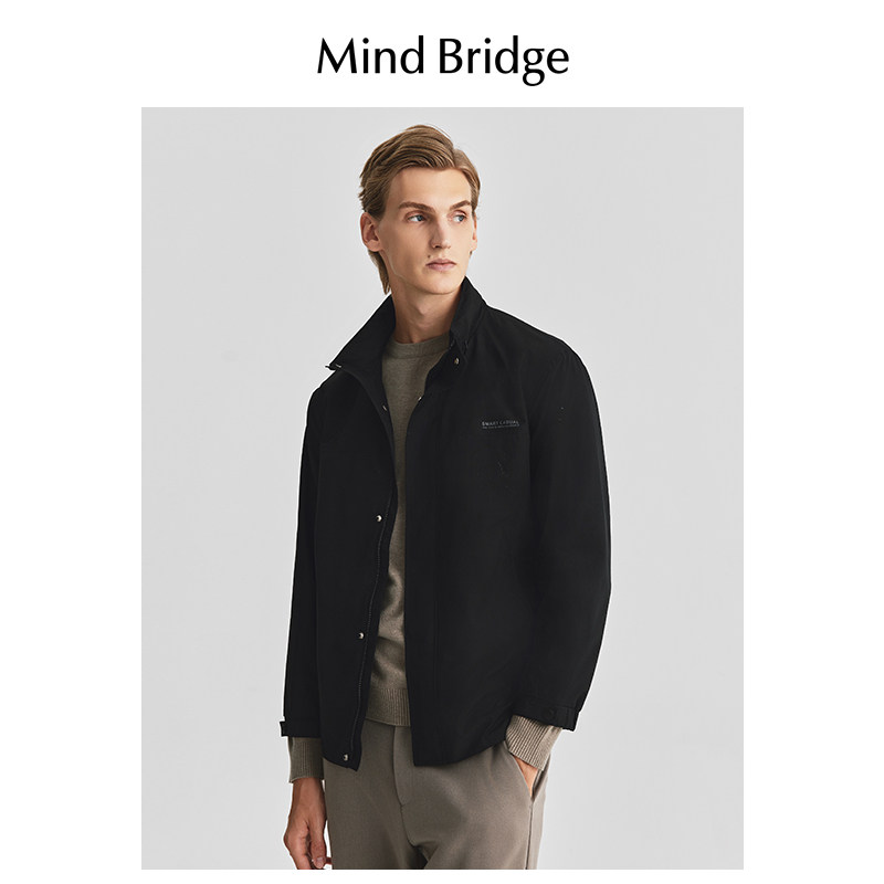 MindBridge男士夹克秋季新品潮流冲锋外套工装休闲上衣都市户外