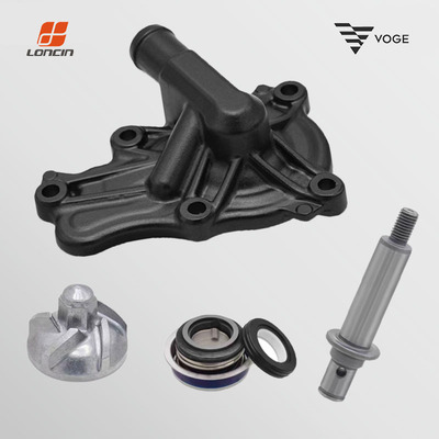 VOGE无极250RR LX250GS-3隆鑫KE250发动机冷却泵水封动环水泵原装