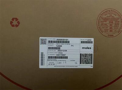 包邮开票！5600850101 MOLEX原厂正品，现货，整卷，560085-0101