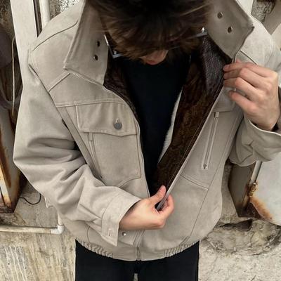 蛇年限定座山雕冬季保暖加绒夹克