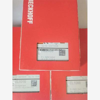 询价倍福模块EL1018EL1088KL2408全新原装正品现货