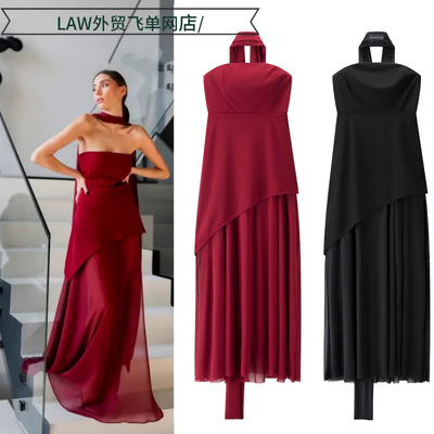 SexysatindeepV-neckpartydress