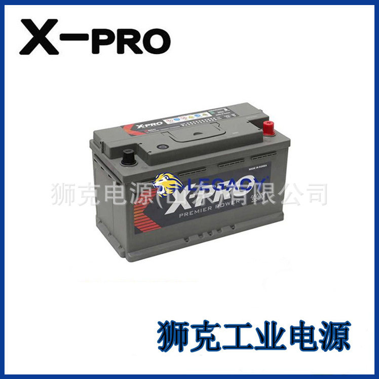 韩国X-PRO蓄电池(电瓶)12V6H应急储能船舶工程设备