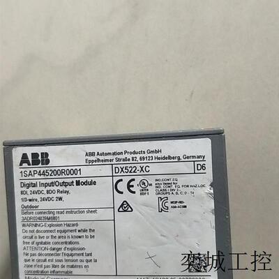 A032*拆机 ABB DX522-XC 1SAP445200R0001 现货*