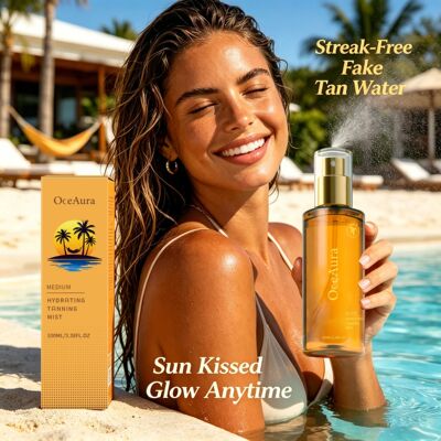 Hydrating Self Tanner Mist Sunless Tanning Spray Medium Bron