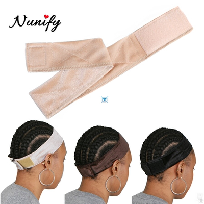 Wig Elastic Band Brown/Black/Blonde Hand Made Non-Slip Wig G