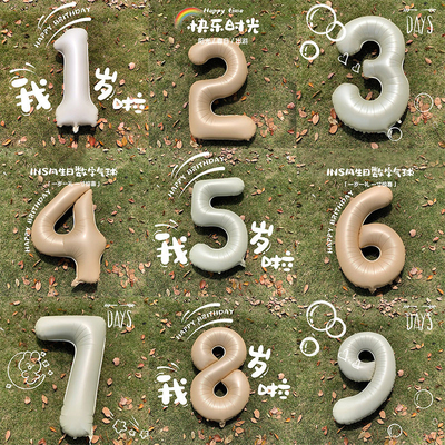 32寸40寸铝膜数字气球
