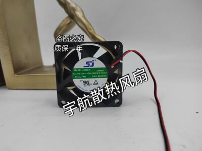 SJ SD240625BH/BU/BF 6025 24V 0.27A 2线变频器双滚珠散热风扇