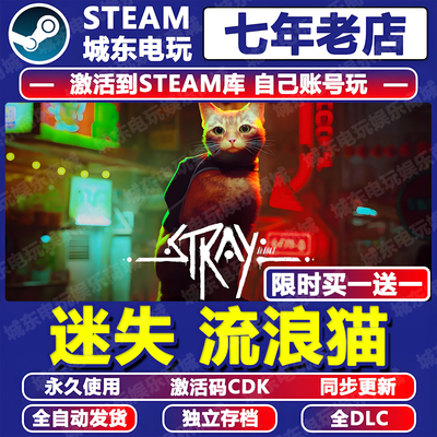 迷失流浪猫StraySteam激活码CDK