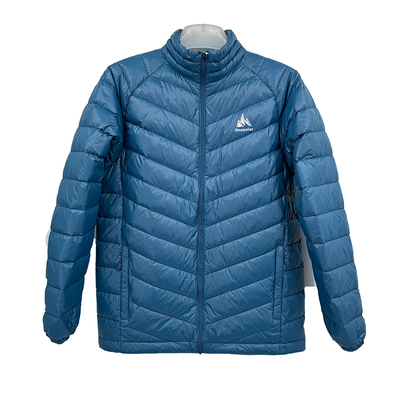 户外轻便防风保暖登山羽绒服