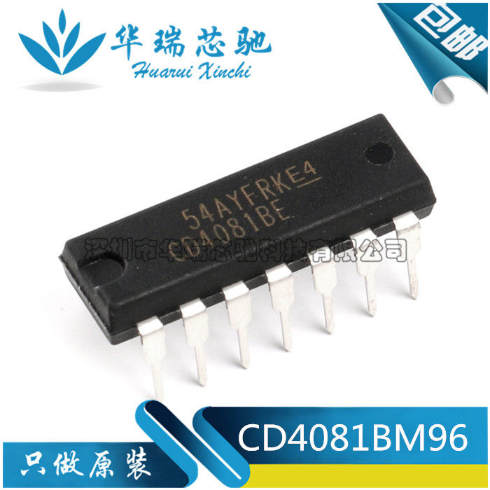 直插 CD4081 DIP-14 CD4081BE四2输入端与门进口全新原装_虎窝淘