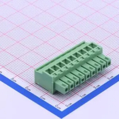 WJ15EDGKA-3.81-9P 插拔接线端子3.81mm绿色 1x9P 排数1/每排P数9