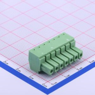 WJ15EDGK-3.81-7P 插拔式接线端子 3.81mm 1x7P 排数:1 每排P数:7