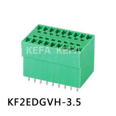双层接线端子 KF2EDGVH-3.5/3.81 间距3.5/3.81mm 极数2*2P-2*12P