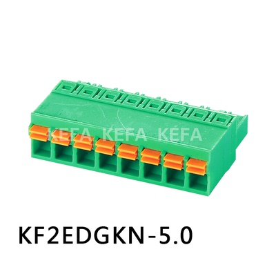 科发2EDGKN 间距5.0/5.08mm免螺丝插拔式PCB接线端子连接器