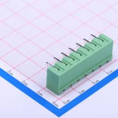 WJ2EDGRC-5.08-7P 插拔式5.08mm接线端子1x7P 弯插 排数1每排P数7