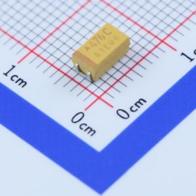 TAJC476K016RNJ 钽电容 47uF ±10% 16V 封装：CASE-C-6032  编带