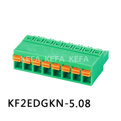 弹簧按压插拔式PCB 接线端子 KF2EDGKN-5.0/5.08 间距5.0/5.08mm