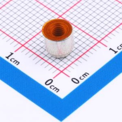 圆螺母SMTSOM340STR电路板表贴圆螺母柱PCB贴片连接器M3X4 铁镀锡