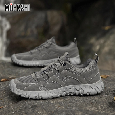 2025新款休闲登山鞋男款复古百搭