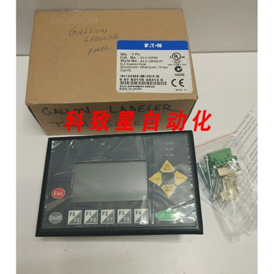 工业配件MONOCHROME 128X64PIXELS 10-KEY ELC GRAPHICS PANEL EL