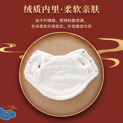 狗狗唐装冬季保暖宠物衣服博美泰迪比熊过新年中式汉服猫咪拜年服