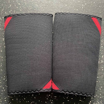 运动护膝5mmCR深蹲举重护膝力量训练四面弹力面料Neoprene