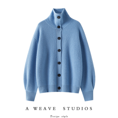 启超官方高端100%纯山羊绒衫