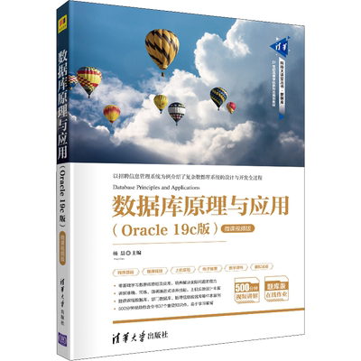 数据库原理与应用(Oracle 19c版) 微课视频版 杨晨 编 数据库专业科技 新华书店正版图书籍 清华大学出版社