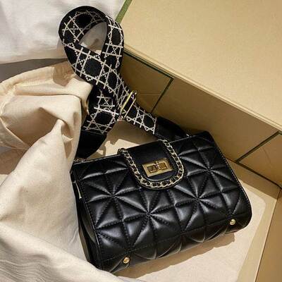 High-end Fashion ins Large Capacity Rhombic Bag Women's