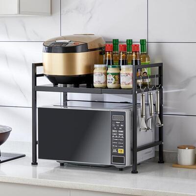 Kitchen Oven Storage Rack Floor-type Multi-functional