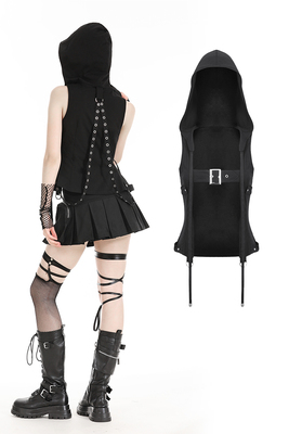 DARKINLOVE暗黑TW590无袖连帽