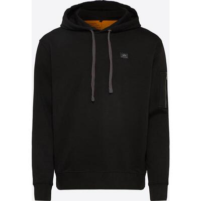 代购Alpha Industries阿尔法工业男士卫衣保暖舒适纯色棉质日常