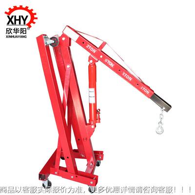 2折动叠吊机汽车发动机小吊FHO机手液 压引擎单臂起重机T2T折叠吊