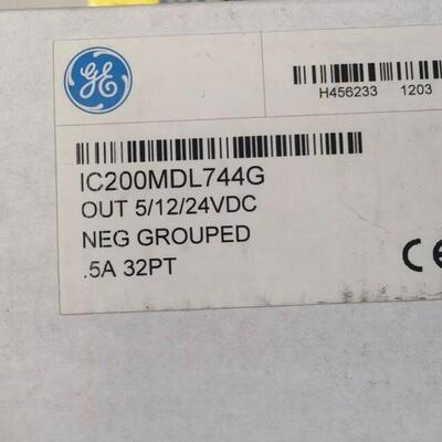 议价IC200MDL744G GE PLC输模块 5/12/24VDC .5A 32PT维修