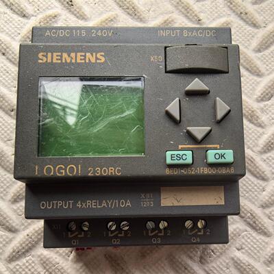 议价6ED1052-1FB00-0BA6 LOGO!230RC 工控逻辑控制器维修