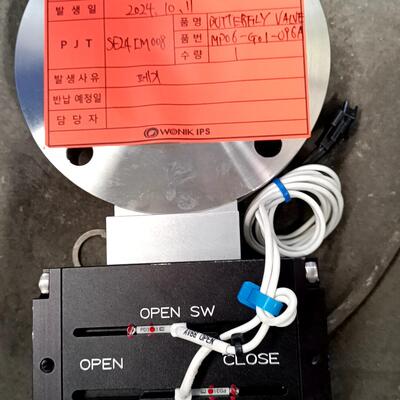 议价MP06-G01-096A 蝶阀开关 WONIK IPS 工控配件维修